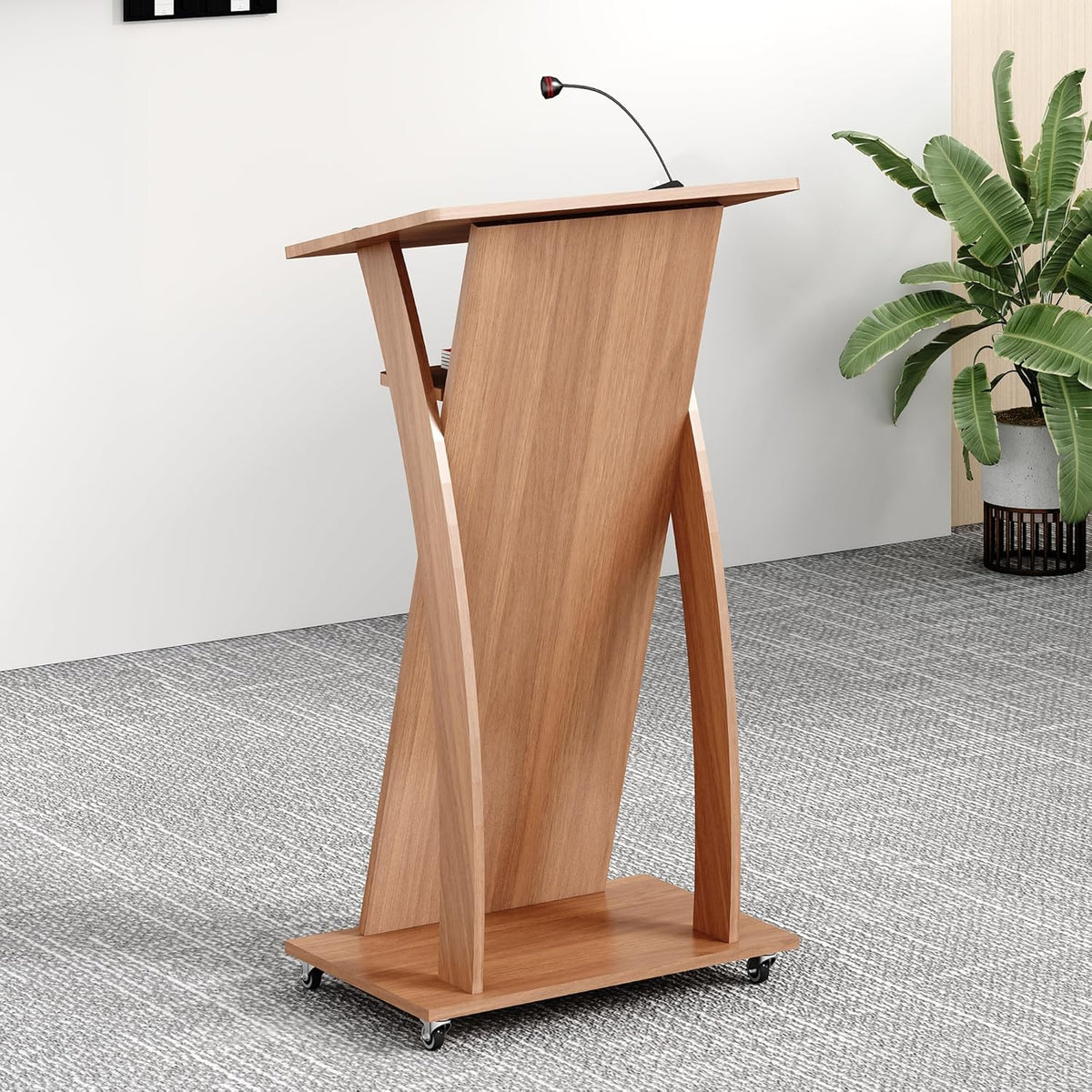 Podium Stand - Wooden w/Wheels - Tampa, FL - Plant City, FL - True ...